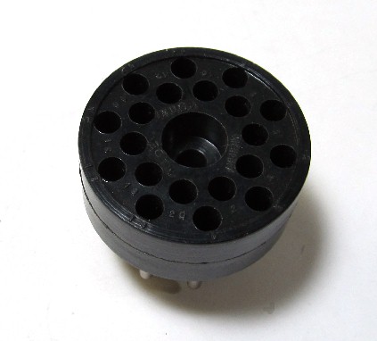 20 Pin RARE Male Octal Plug Brand New! - Nationwide Radio & Eq. Sales LLC