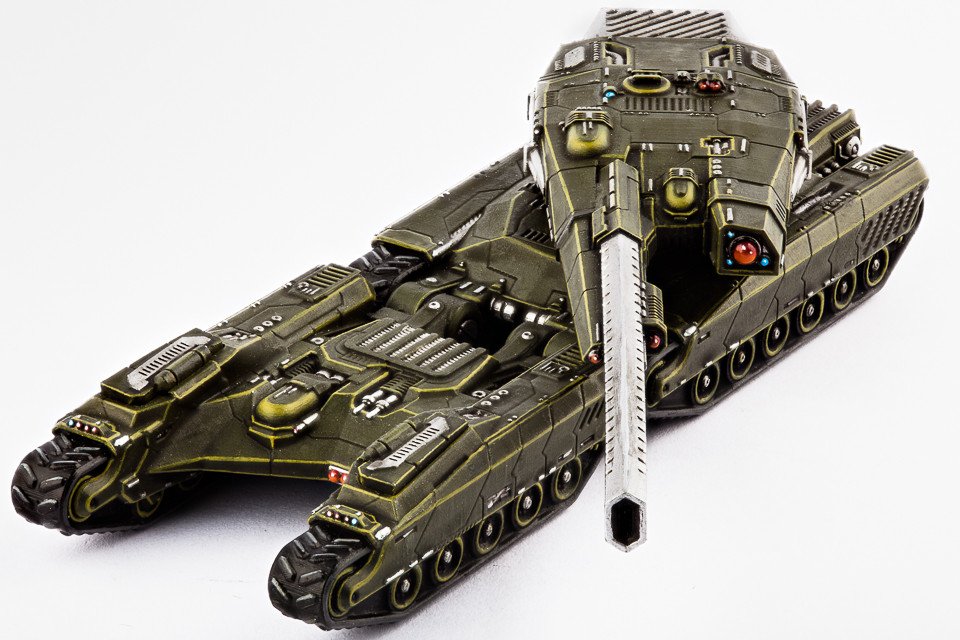 Dropzone Commander (UCM) General Arthur J. Wade Broadsword Tank DZC ...