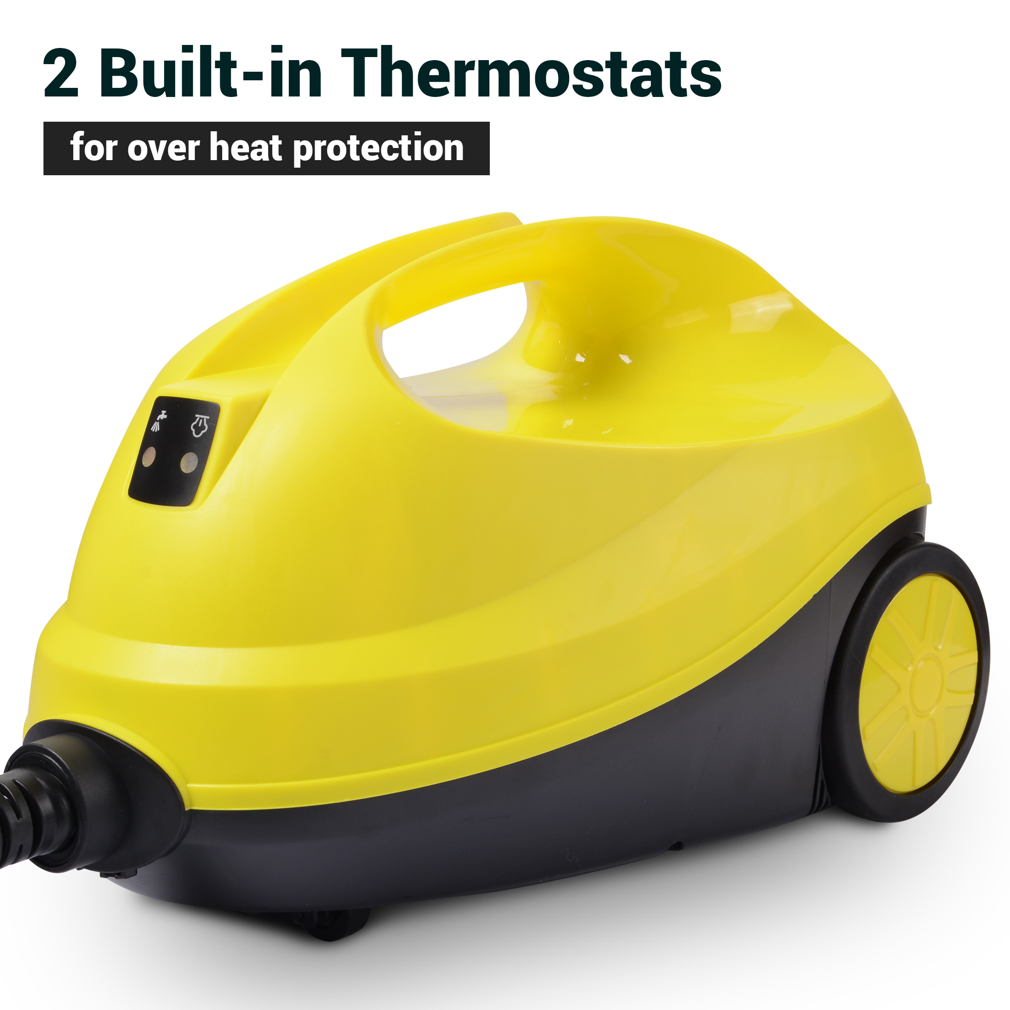 1500W Multifunctional Steam Cleaner 13 Accessories Chemical-free ...