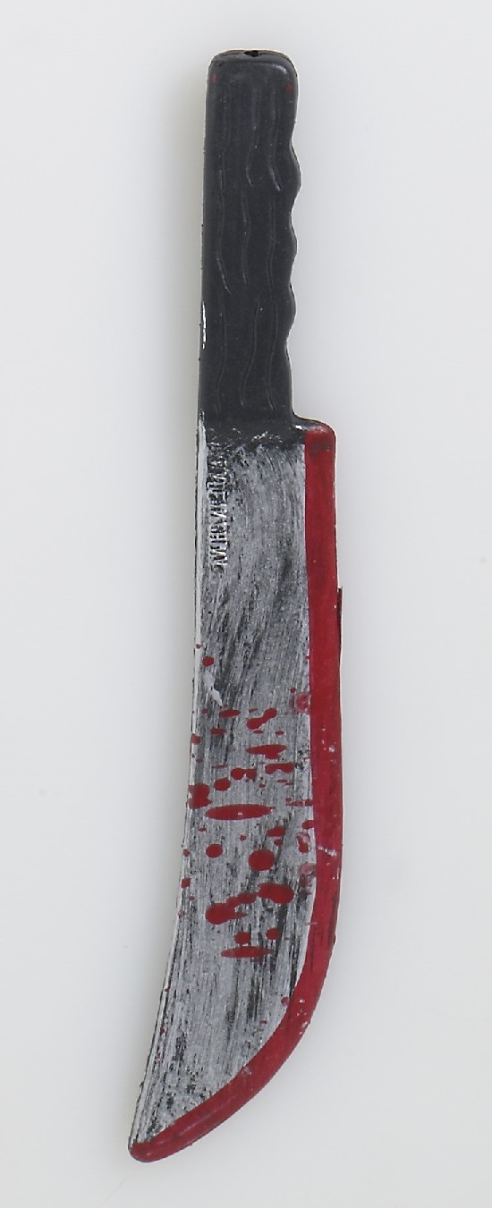 Mini Toy Machete Knife Halloween Plastic Prop Fake Weapon Costume ...