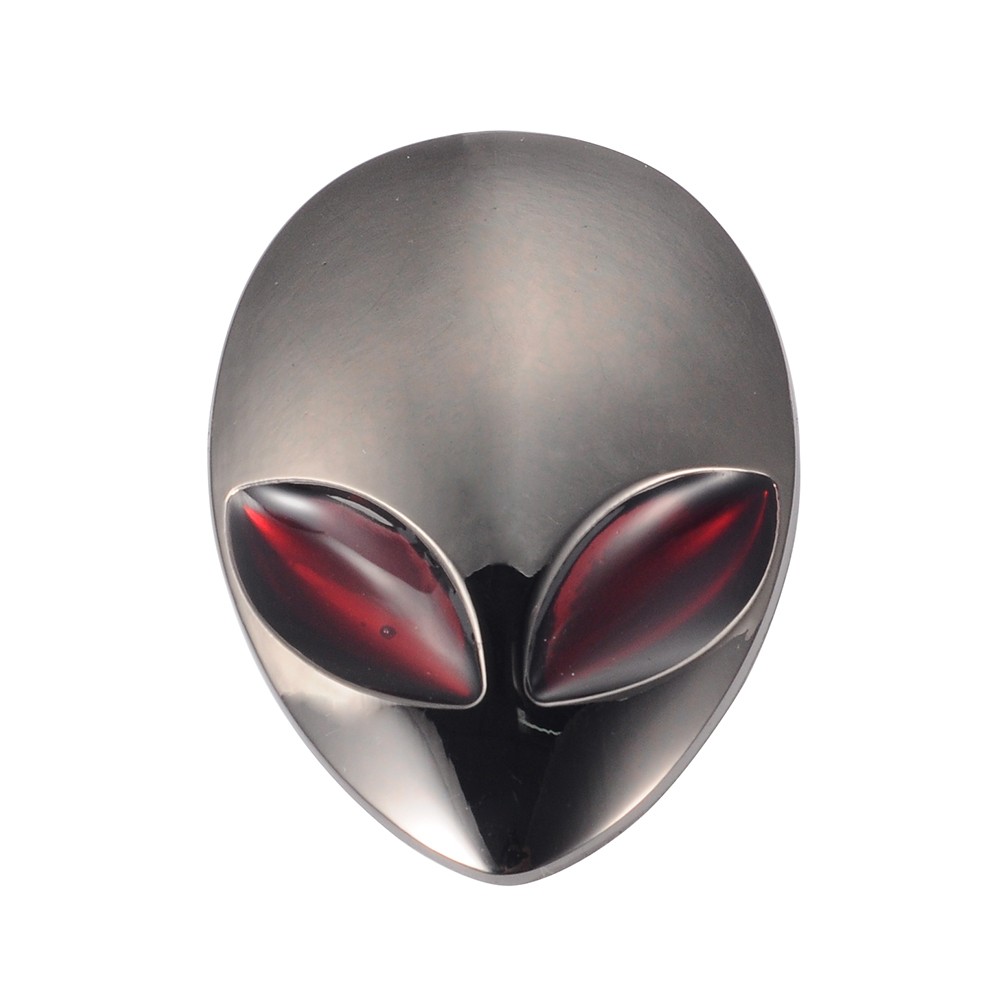 Zinc Alloy Alienware Alien Head Logo Car Sticker Badge Emblem Car ...
