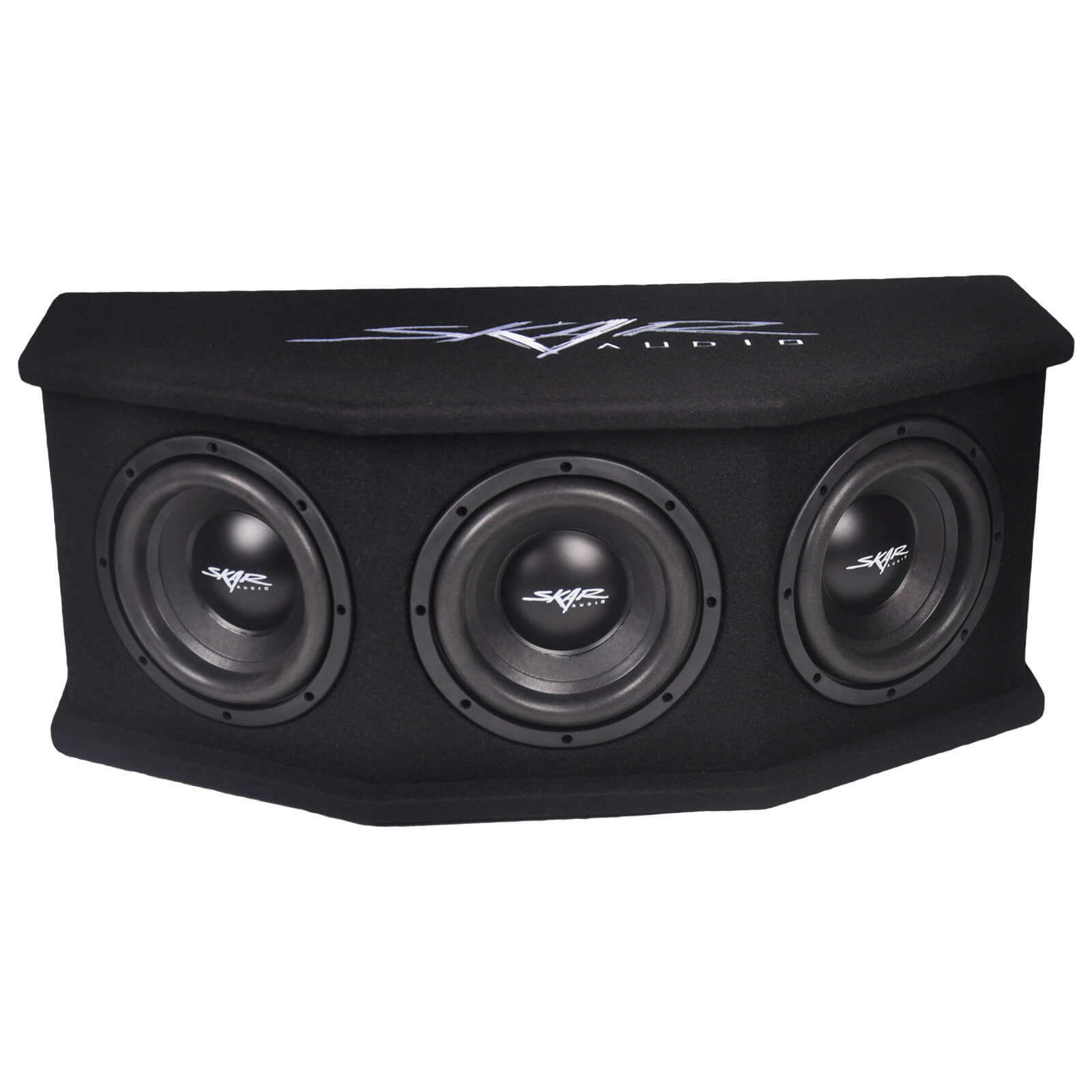 Triple 8" 2100 Watt SDR Series Loaded Sub Box & Amplifier - Skar Audio