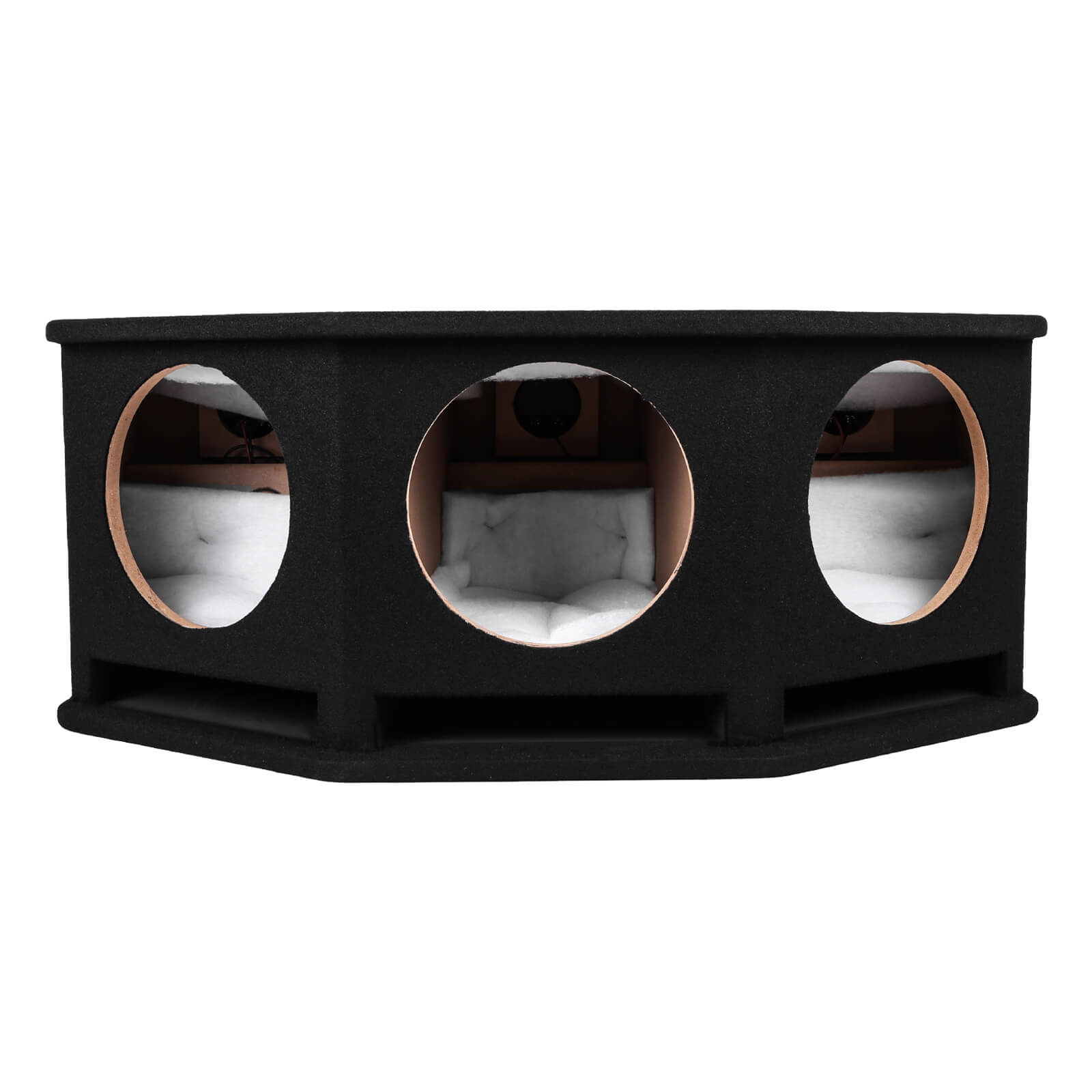 SK3X10V | Triple 10" Ported Universal Fit Subwoofer Box - Skar Audio