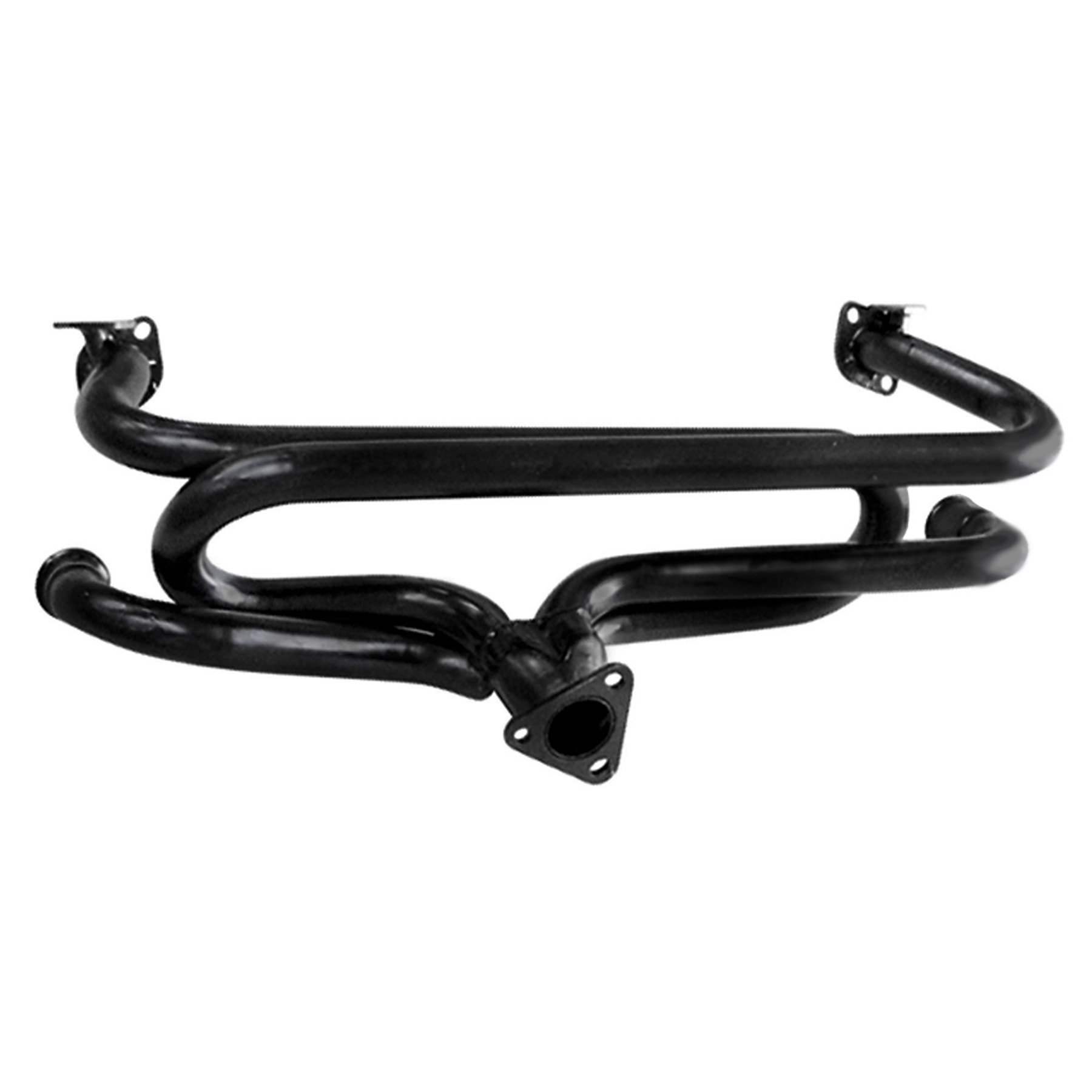 Empi 3682 Black 1-3/8" Header Only 1600cc Type 1 Vw Bug/Ghia/Bus ...