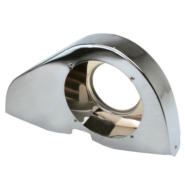 Vw Bug Chrome Angled Fan Shroud With No Heater | Moore Parts