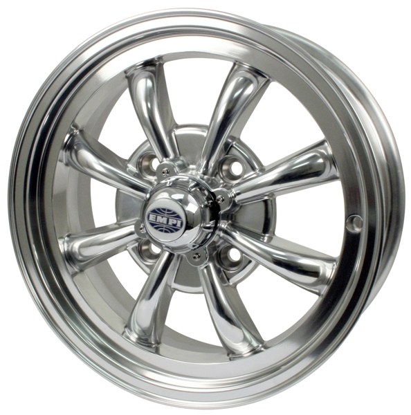 Vw Bug 4 Lug Polished Empi 8 Spoke Wheel | Moore Parts