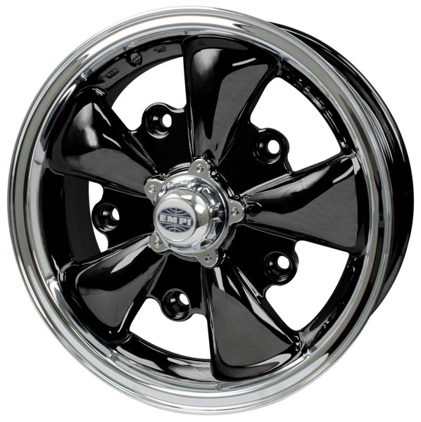 Vw Bug 5 Lug Black Empi 5 Spoke Wheel | Moore Parts