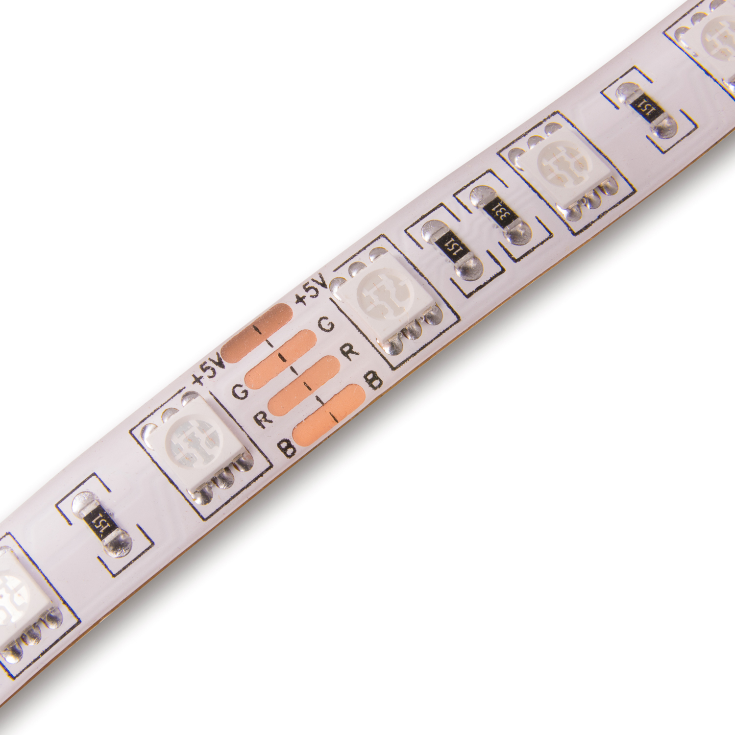 RGB LED Strip Light TV Background Lighting Kit RED GREEN BLUE With 5V ...