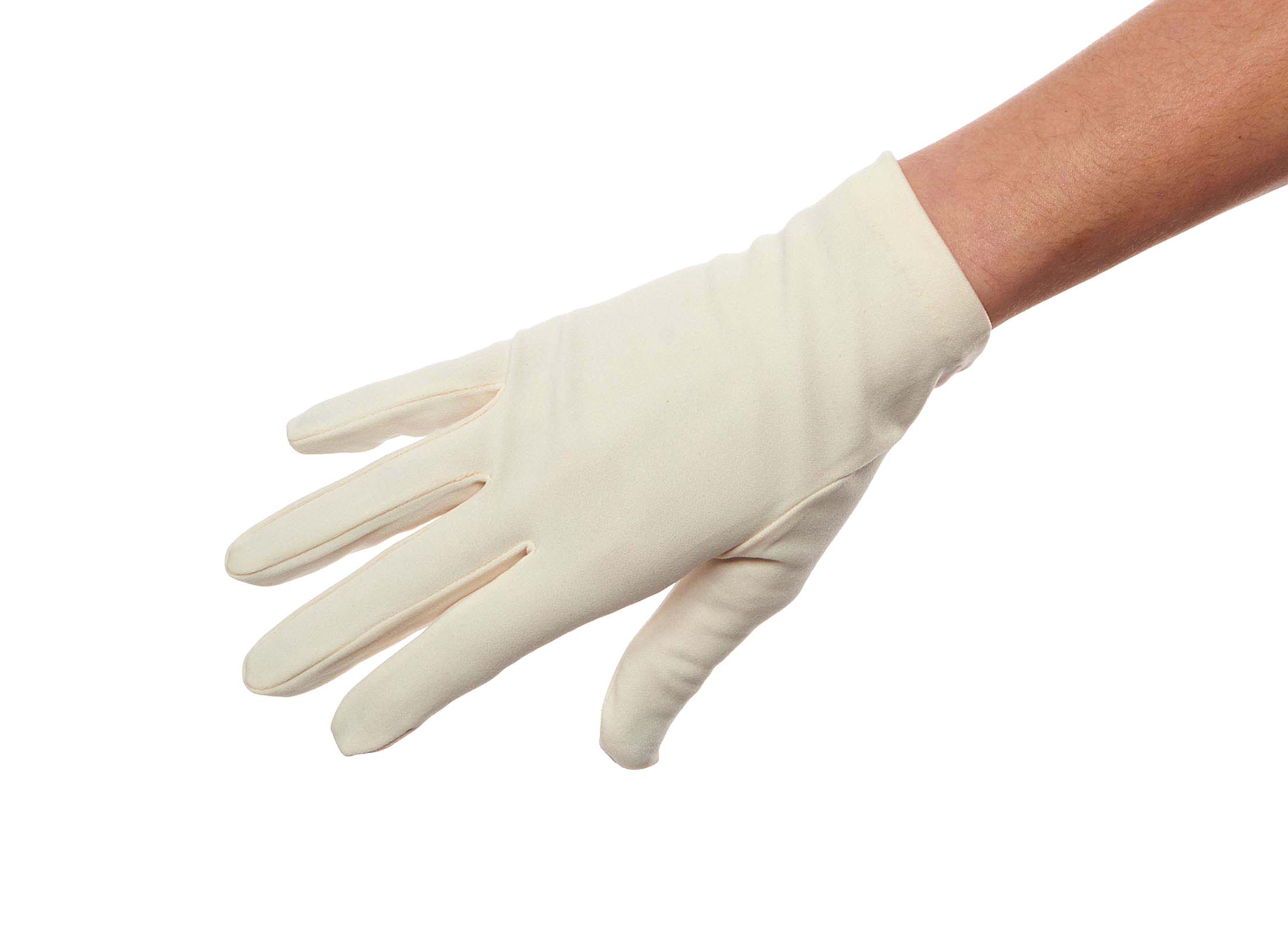 Front of the Line Elasticized Cuff Wrist Length Matte Gloves