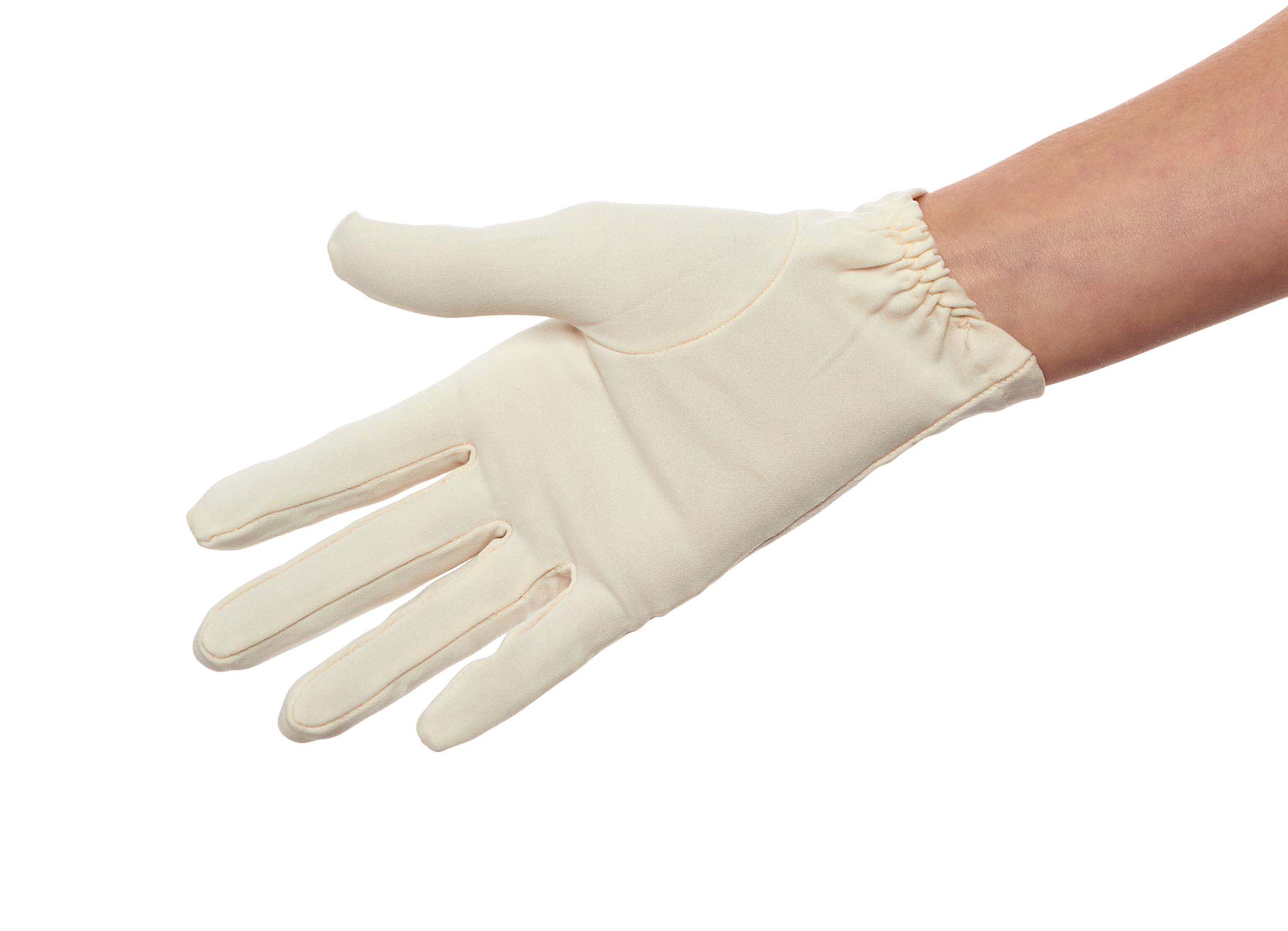 Front of the Line Elasticized Cuff Wrist Length Matte Gloves