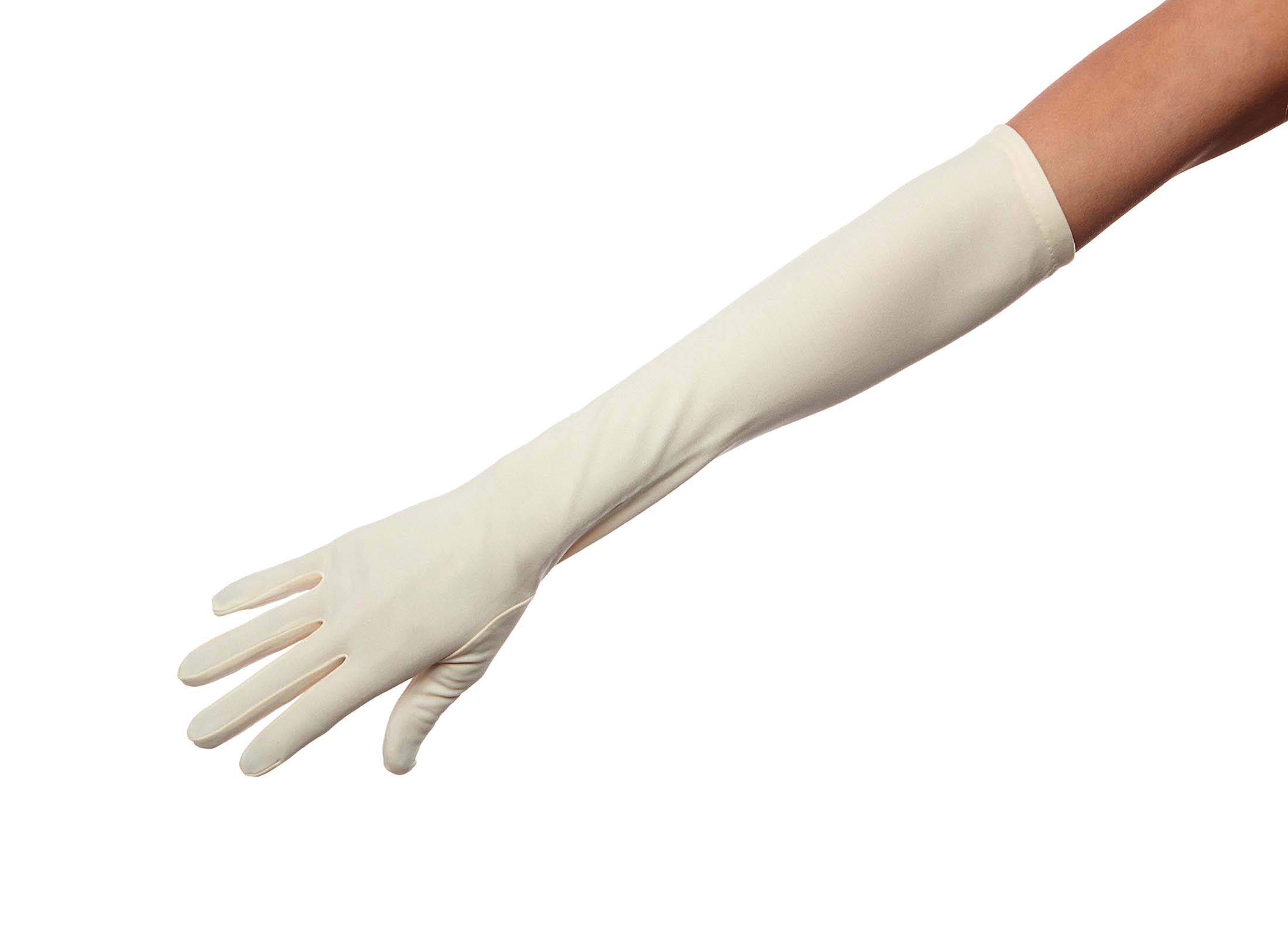 Luxurious Lady Cotton Elbow Length Gloves