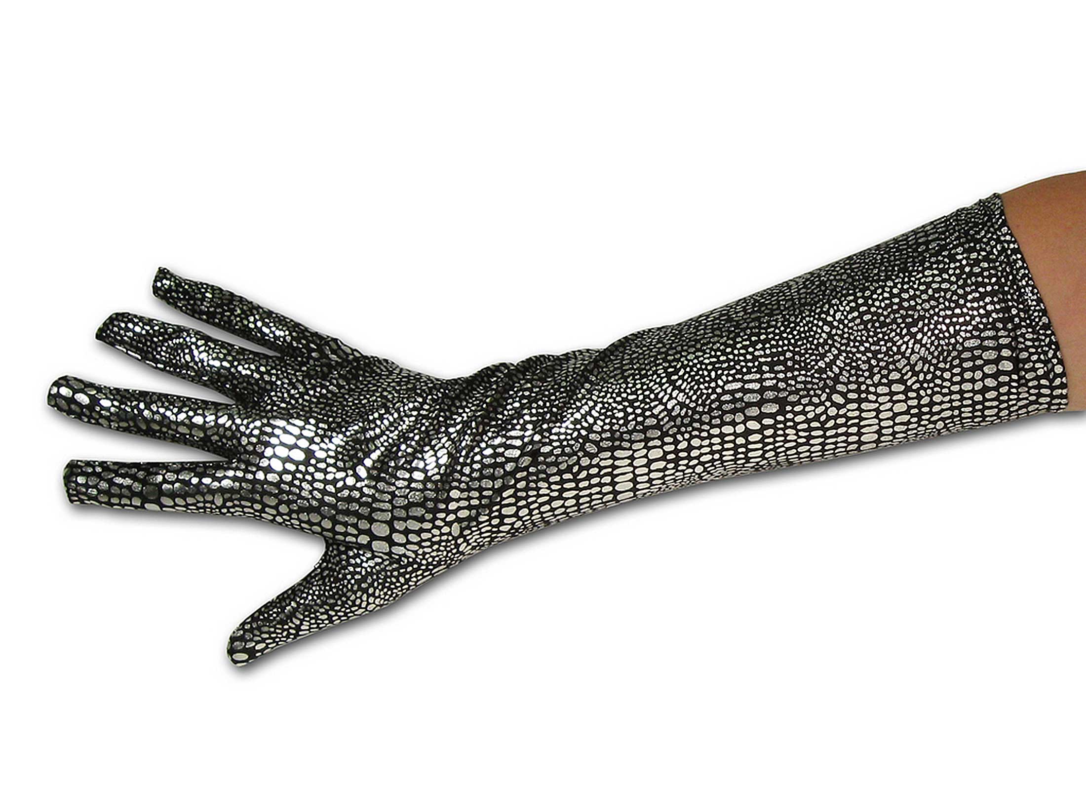 Velveteen Snake Gloves