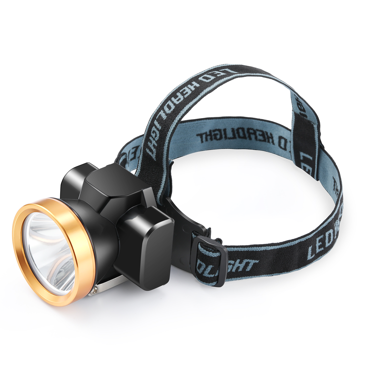 1.5W 8000Lux LED Headlight Headlamp Miner Light Mining Lamp Hunting ...