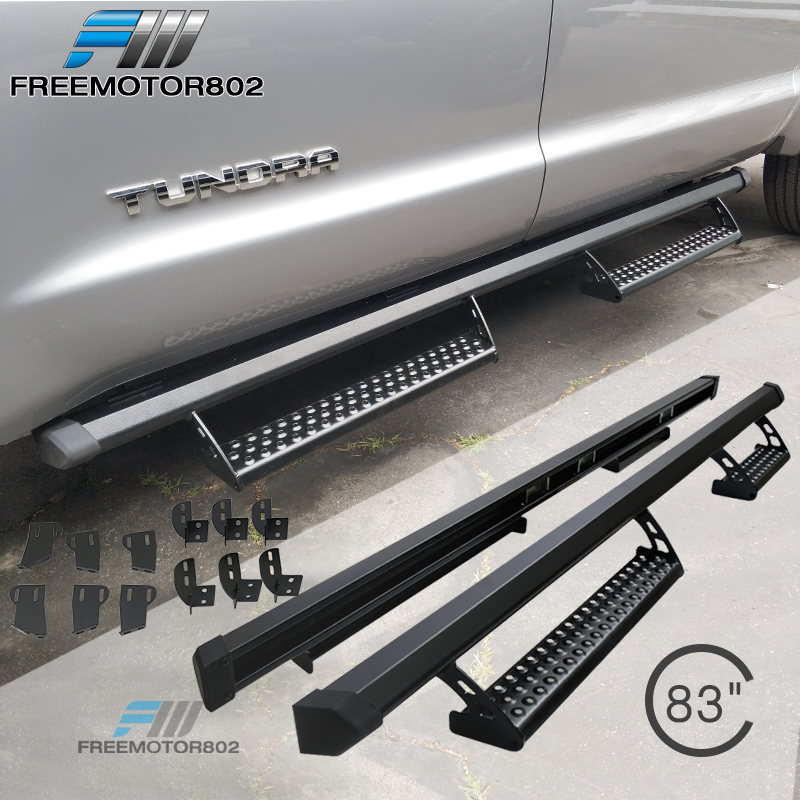 Fits 07-19 Toyota Tundra CrewMax Cab TRD Pro OE Style Side Step Running ...