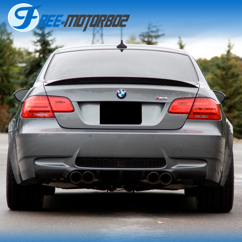 For 07-13 BMW E92 Coupe 328i 335i M3 P Style High Kick Trunk Spoiler ...