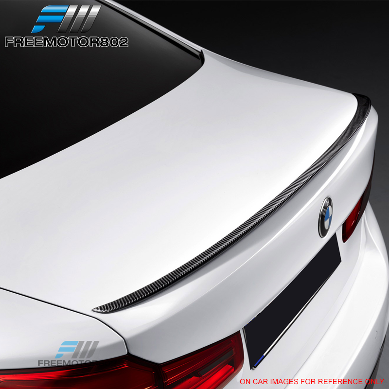 Fits 17-22 BMW G30 M5 Performance Trunk Spoiler Wing #416 Carbon Black ...