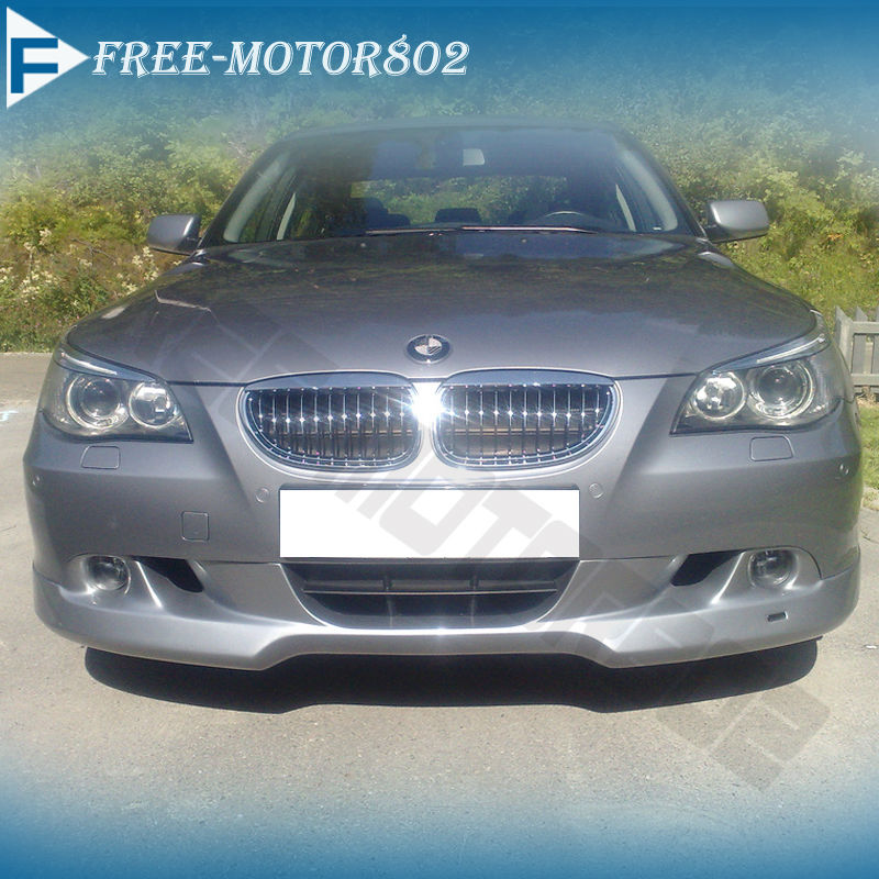 Fits 04-07 BMW E60 5-Series AC Style PU Front Bumper Lip Spoiler ...