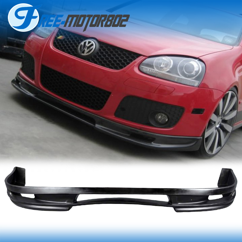 Fits 06-09 Volkswagen Jetta Golf GTI MK5 PU Type A Front Bumper Lip PU ...