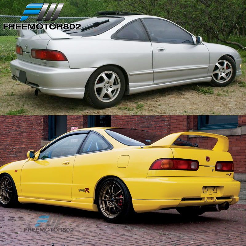 Fits 98-01 ACURA INTEGRA Hatchback REAR BUMPER LIP SPOILER BODYKIT CAP ...