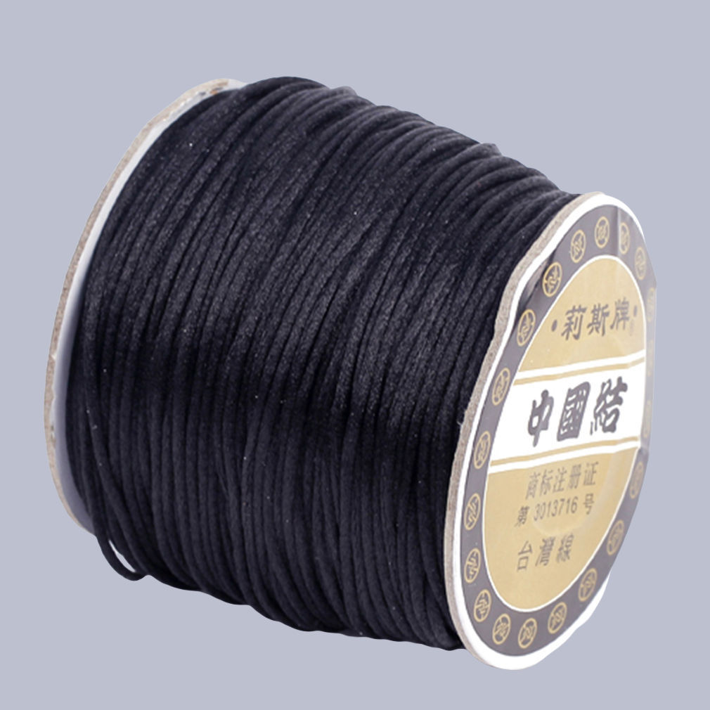 Rattail Braided Thread Macrame Satin Nylon Cord 0.8mm*135M 1.5mm*70M 1 ...