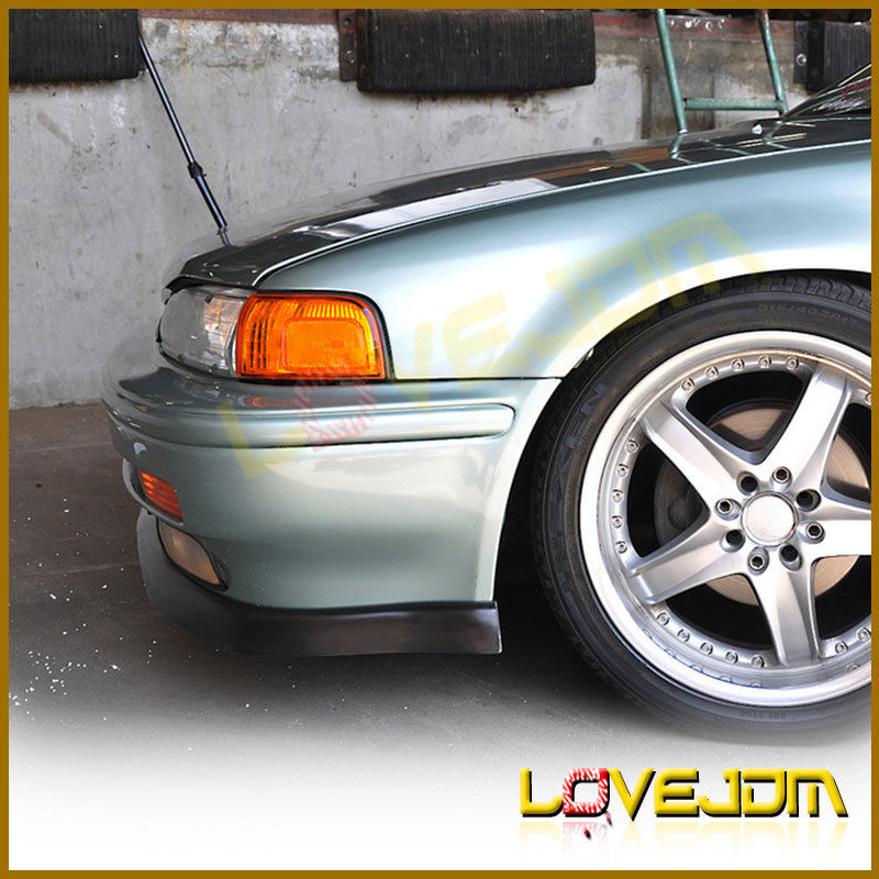 Fits 90 91 92 93 Honda Accord PU Front Bumper Lip Bodykit T-R Style ...