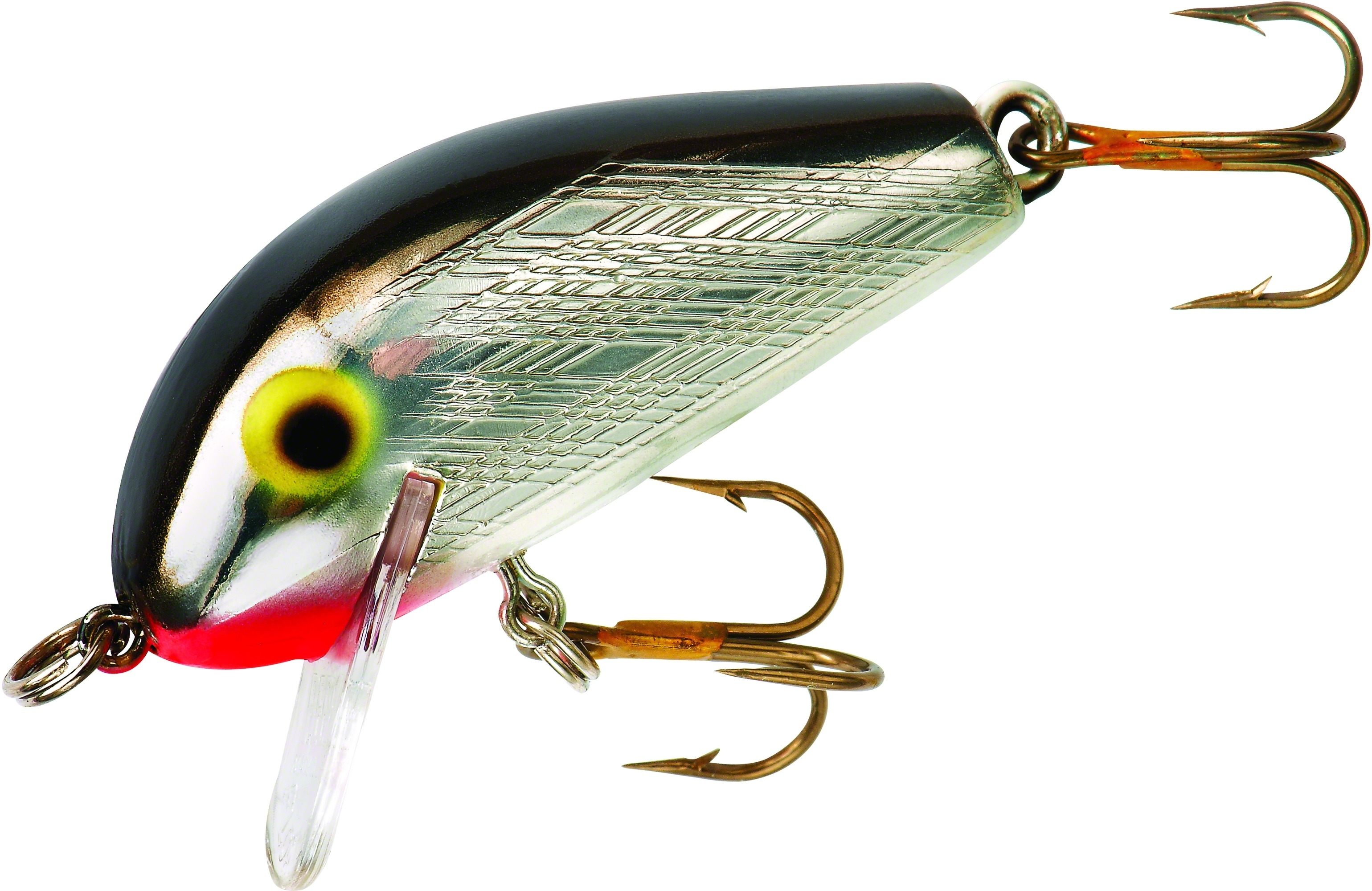 Rebel Humpback Crankbait Fishing Equipment Silver Black F2501 for sale ...