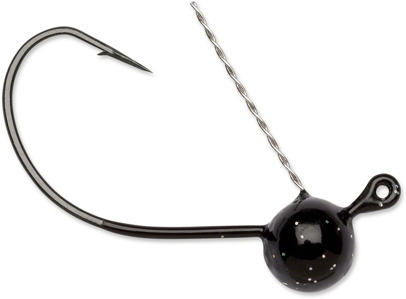 Vmc Wwj18 Bk Wacky Weedless Jig 18 Oz Black4 Piece Ebay