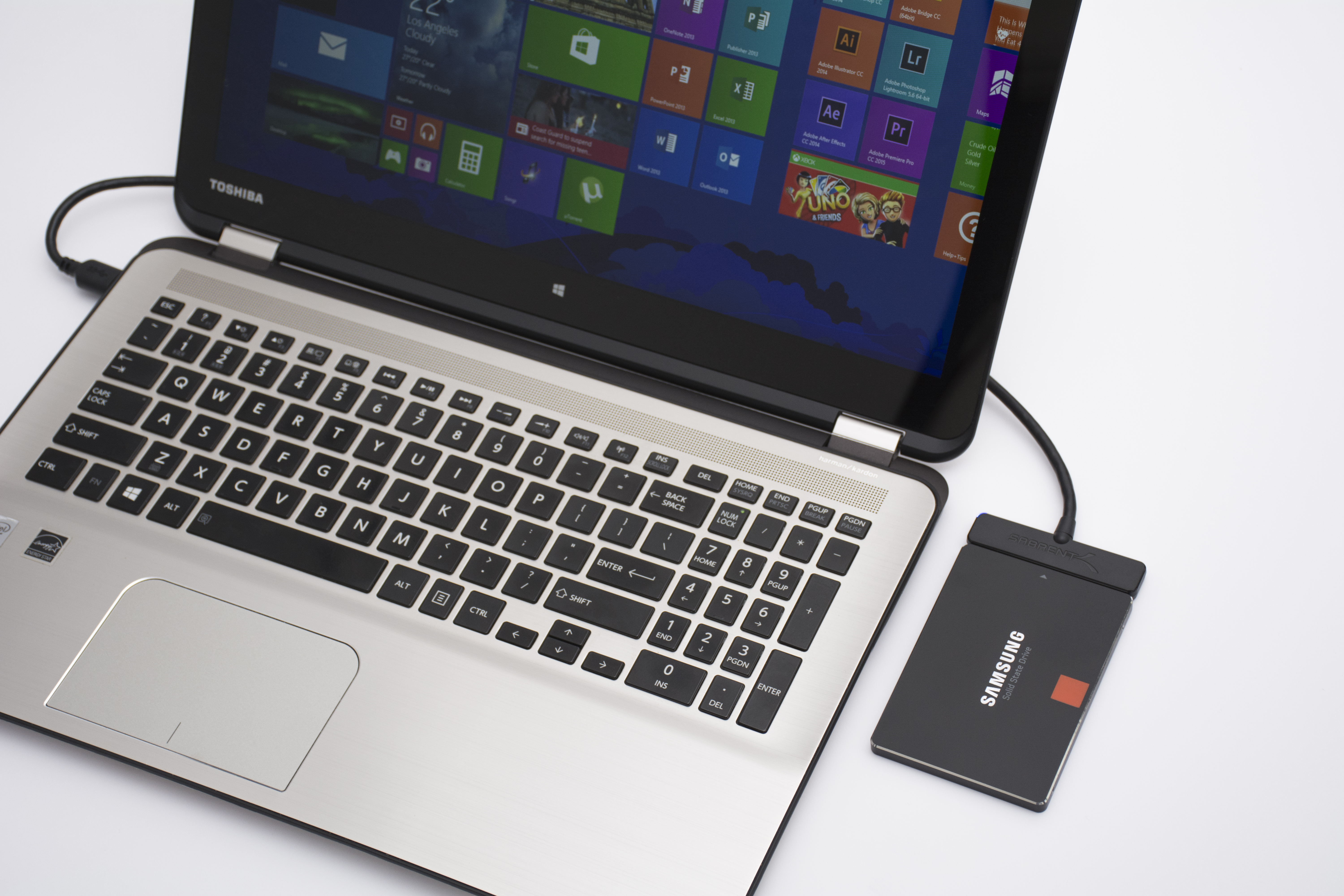 Sabrent USB 3.0 to SSD / 2.5-Inch SATA Hard Drive Adapter (EC-SSHD) | eBay