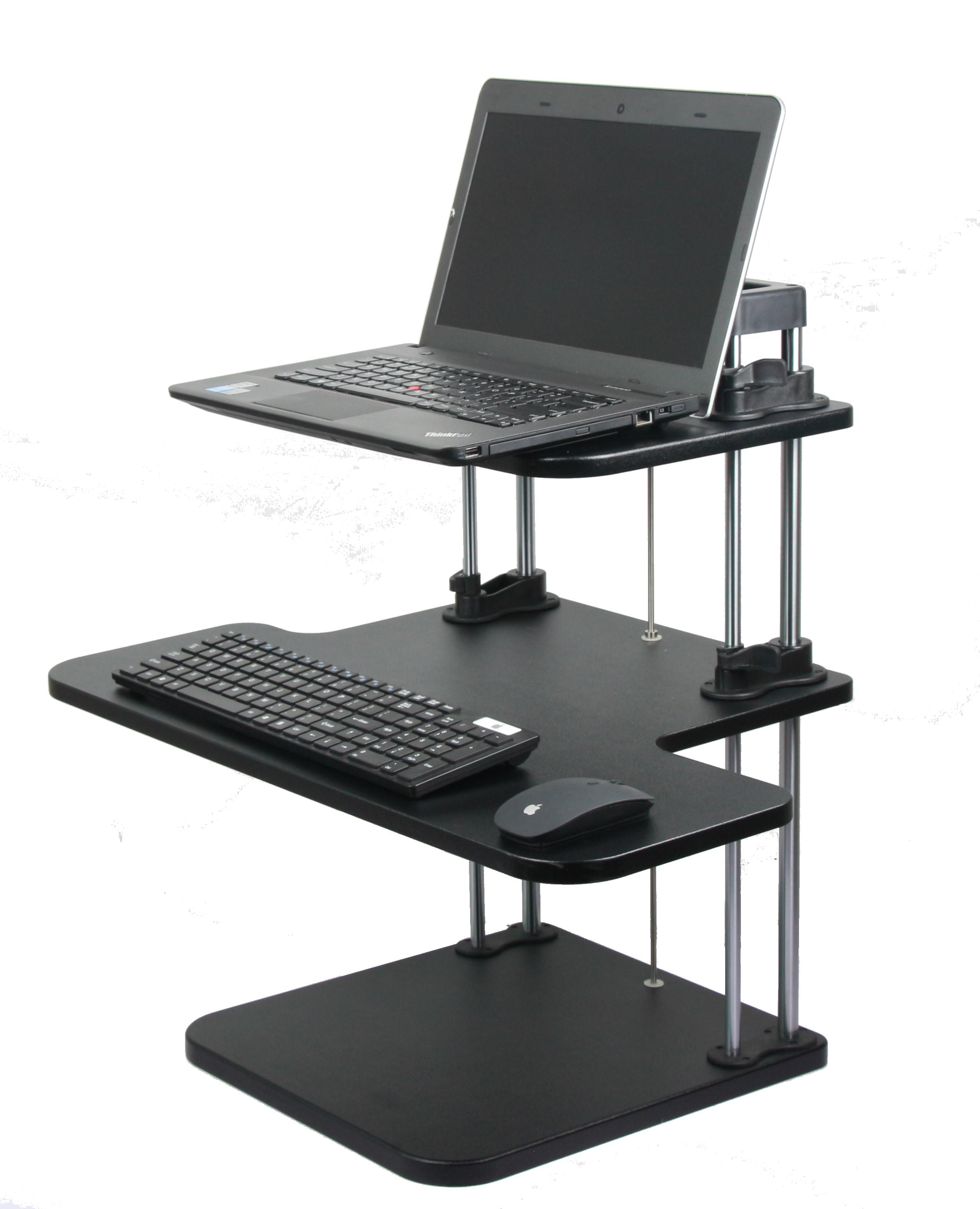Computer Steady Standing Desks lifter Sit/Stand Desk Two-Level Height ...