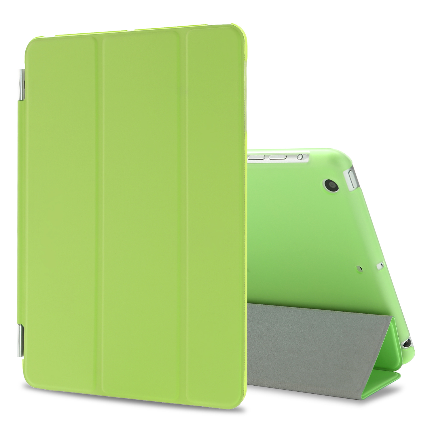 Green Slim Magnetic Leather Smart Cover Stand Case for Apple iPad Mini ...