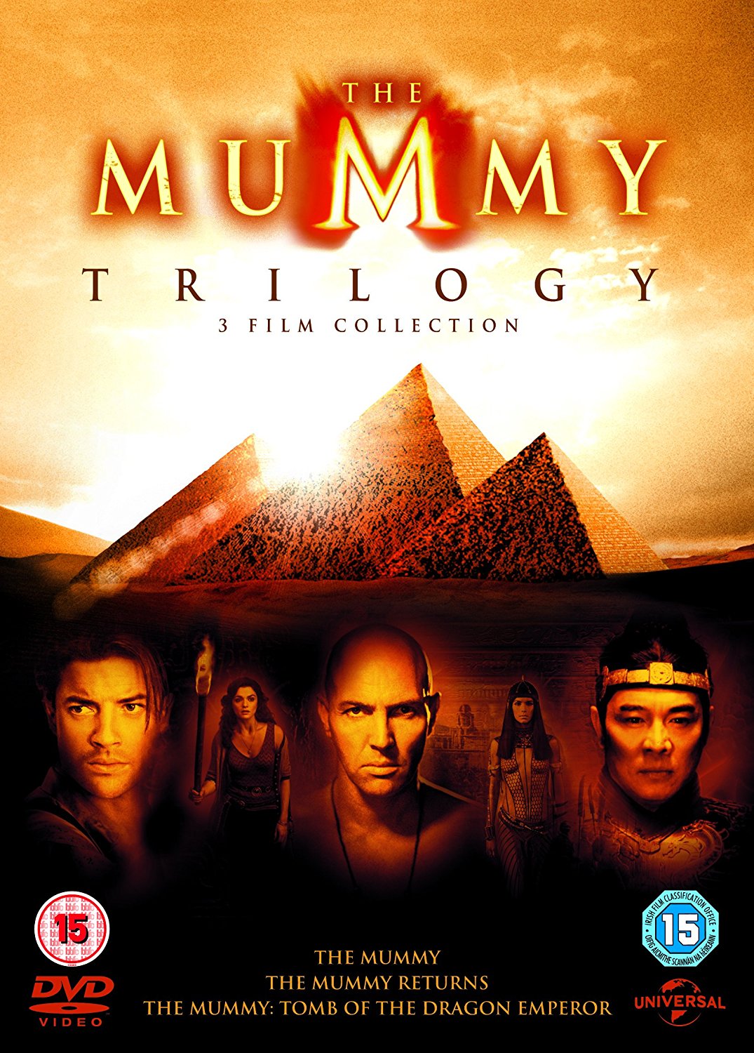 The Mummy Trilogy [DVD] Brand New Sealed UK Region 2 - Brendan Fraser ...