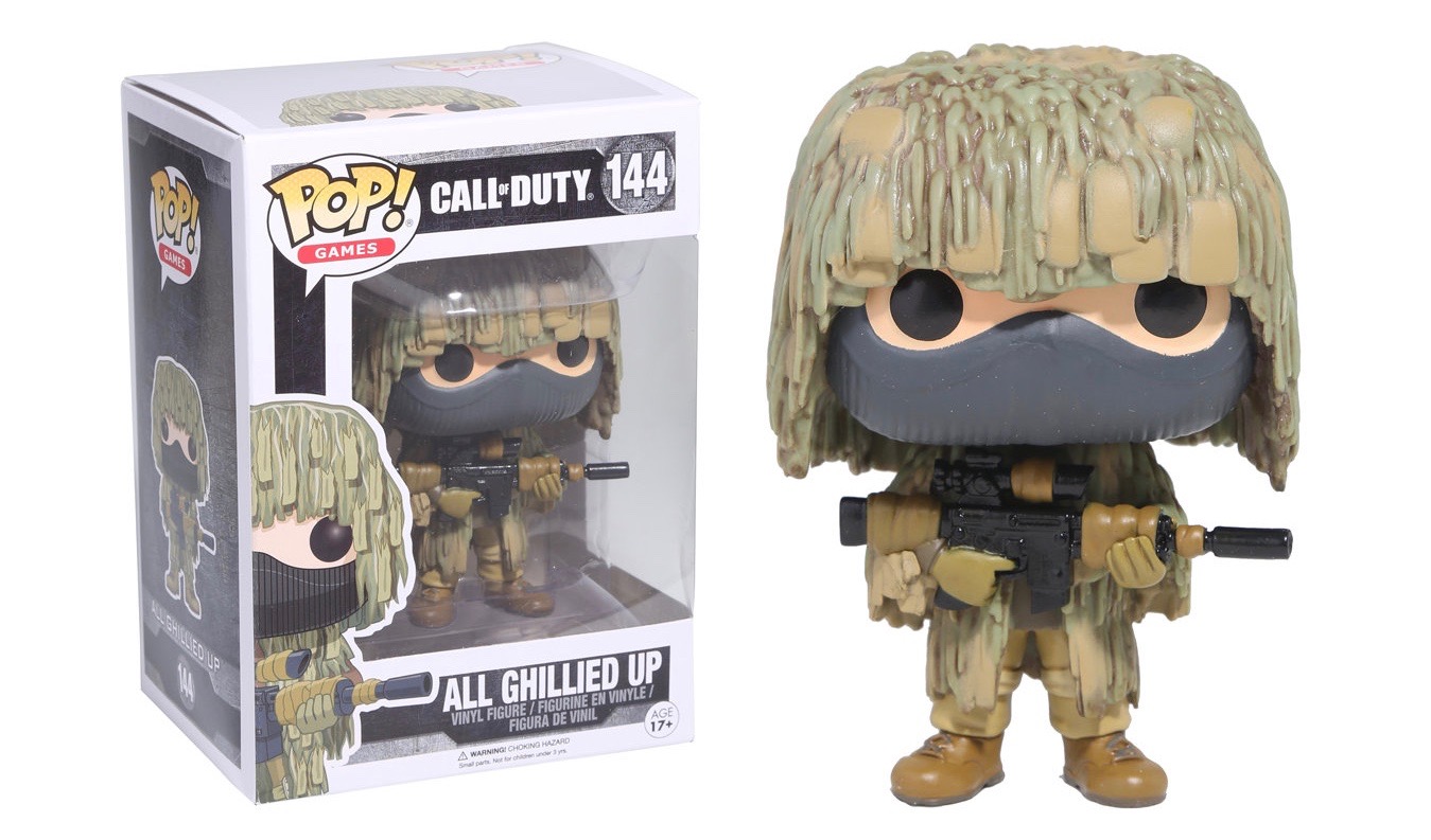 Funko Pop Games Call Of Duty All Ghillied Up Vinyl Action Figure ...