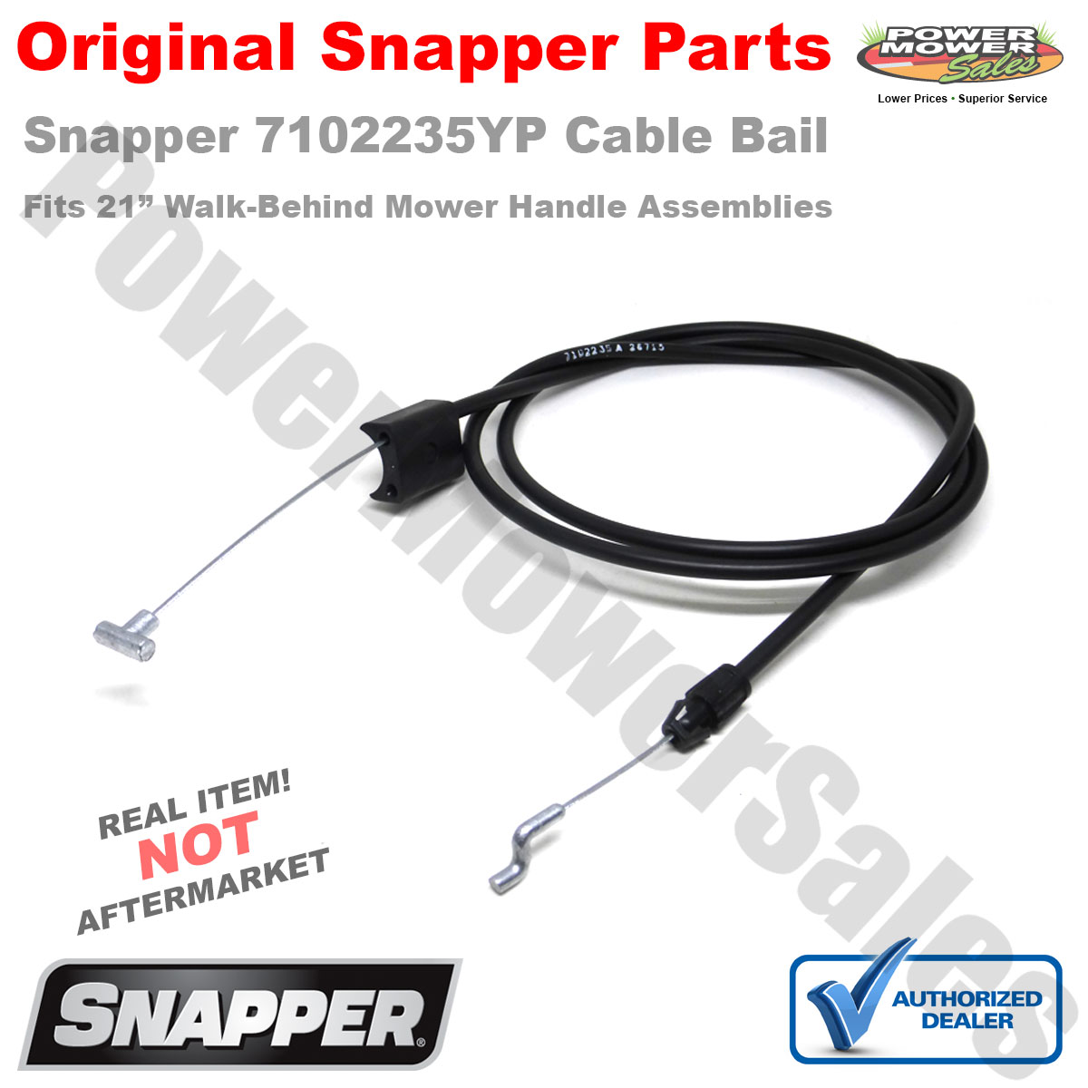 Snapper 7102235Yp - Cable Bail | eBay