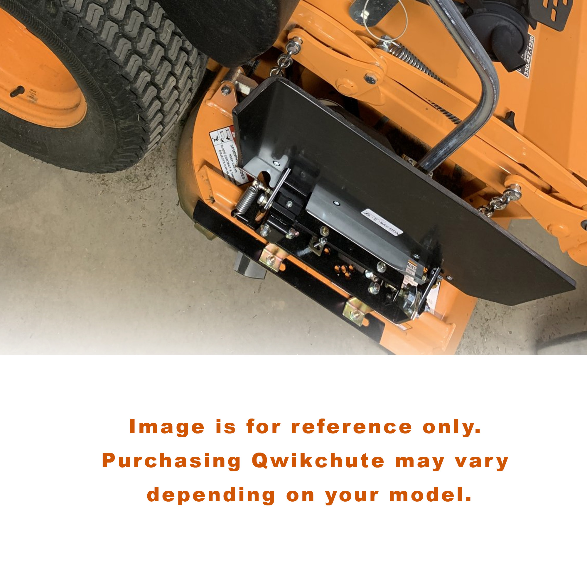 Qwikchute Deflector Scag V-Ride ll 61" Deck for Stand-On Mowers / NQD ...