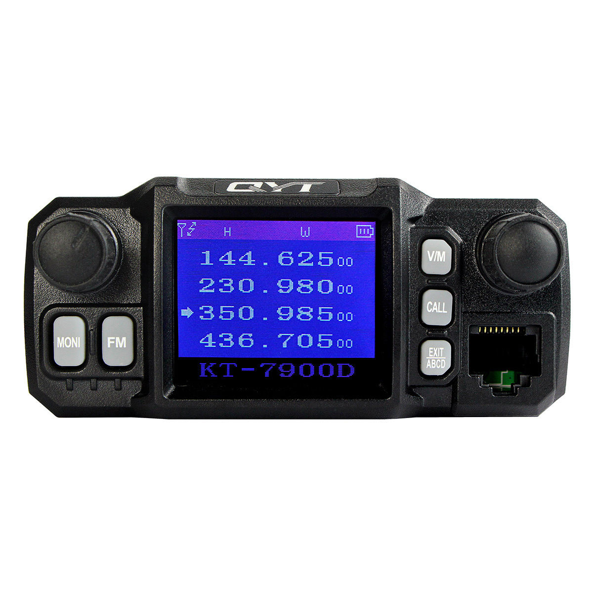 QYT KT-7900D Quad Band 25W 144/220/350/440 MHz Car Mobile Radio ...