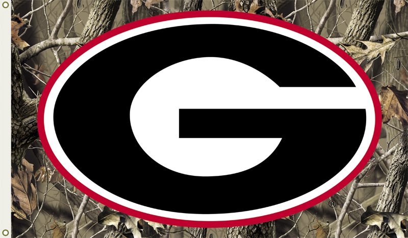 Georgia Bulldog Camo Logo