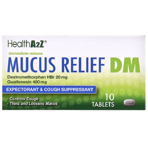 Health A2Z Mucus Relief DM Tablets - Tanga