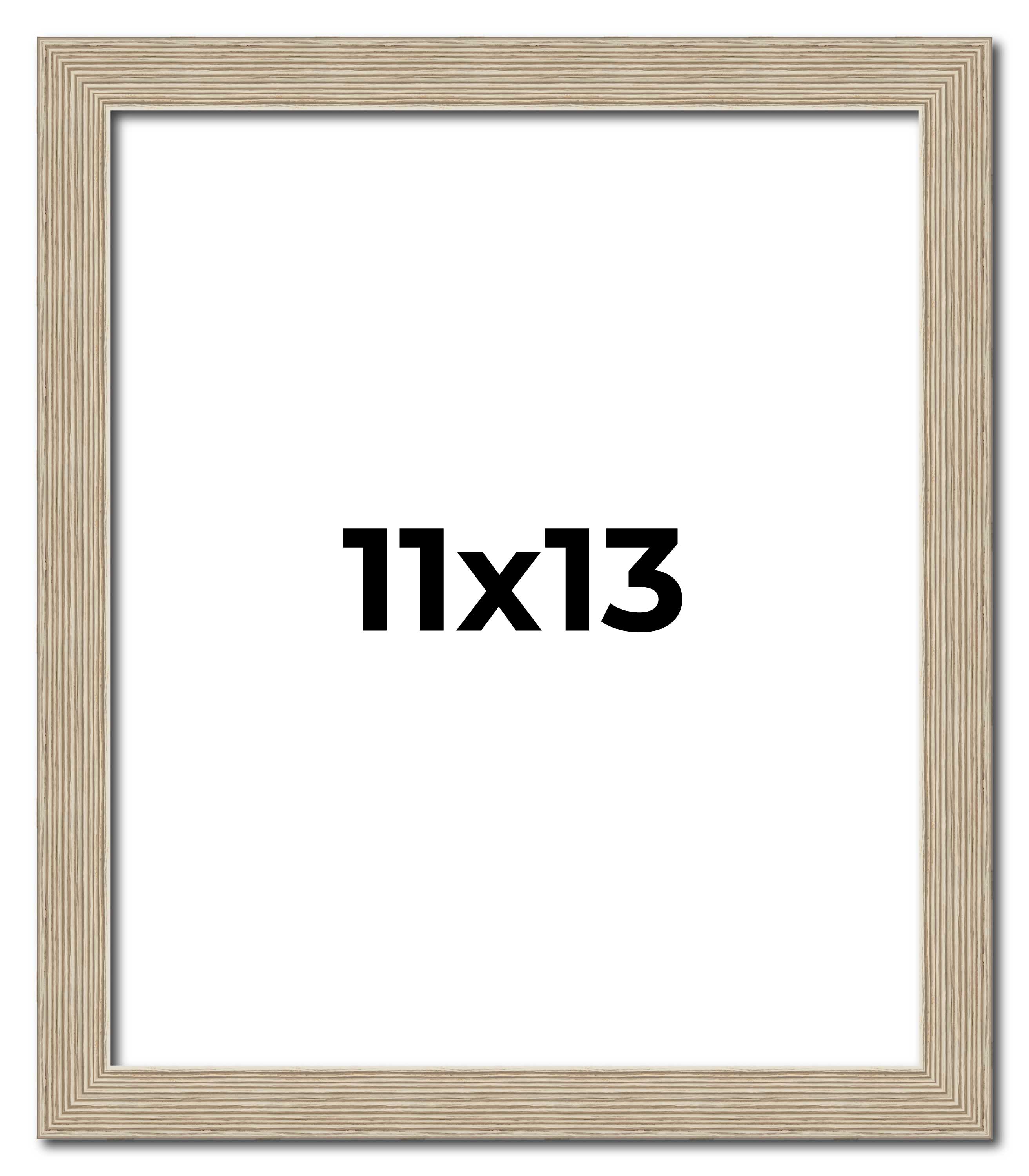 11x13 Frame Grey Solid Wood Picture Frame Width 1 Inches | Interior ...
