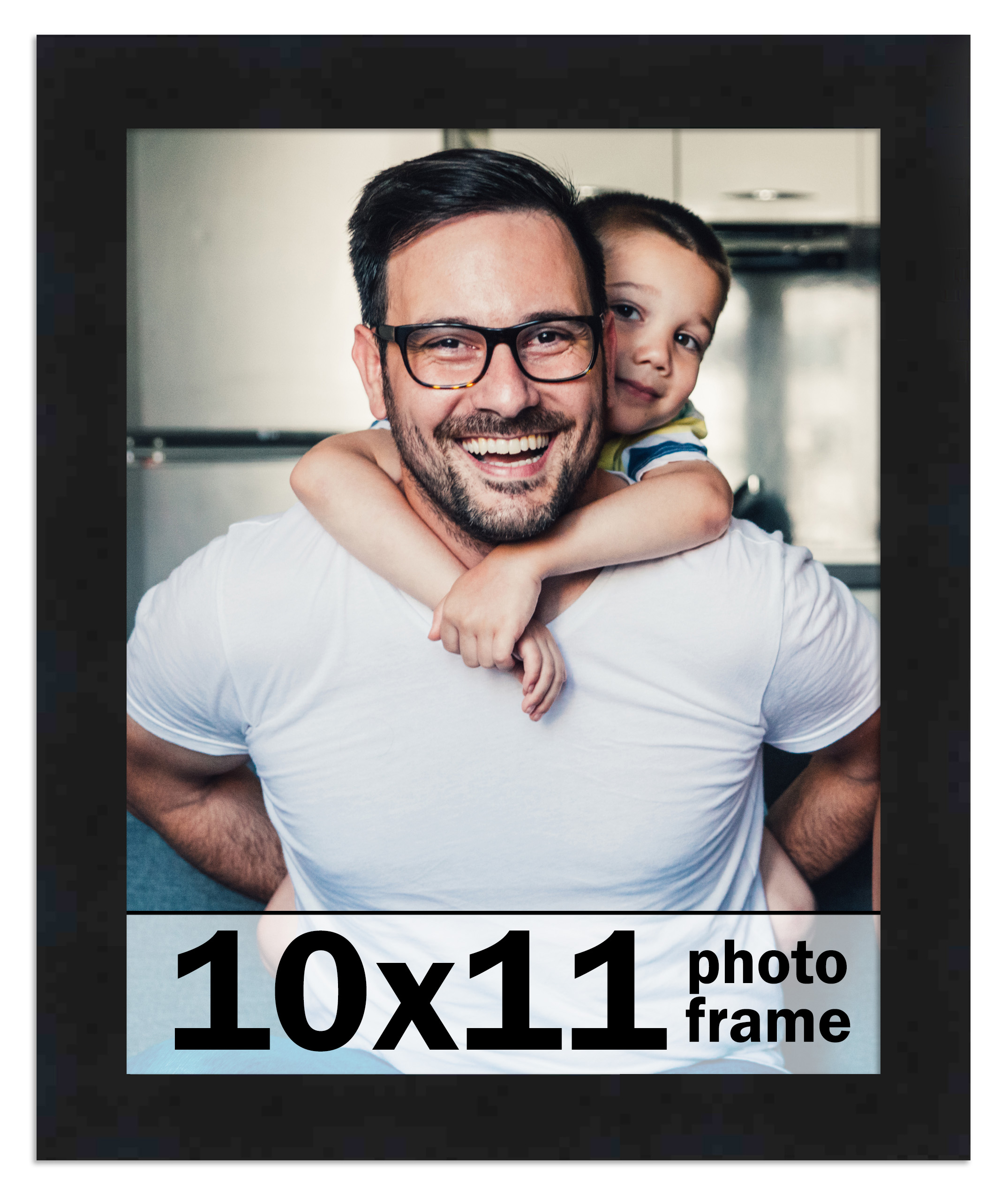 10x11 Frame Black Picture Frame Modern Photo Frame UV Acrylic, Acid ...