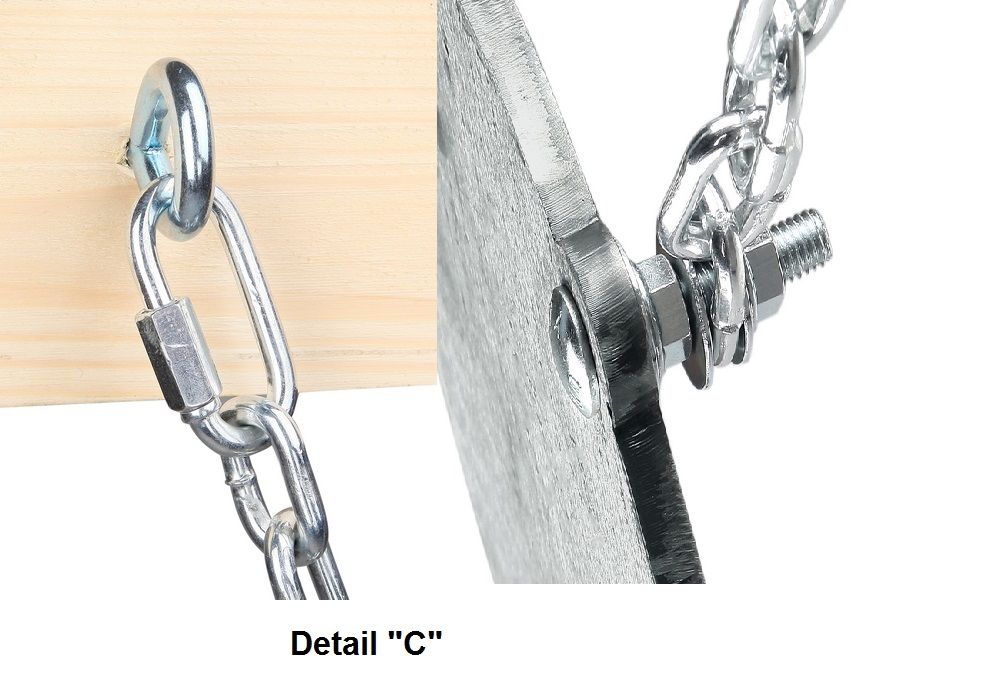 AR500 Steel Shooting Targets 3/8" Gongs and IDPA ISPC Laser Cut ...