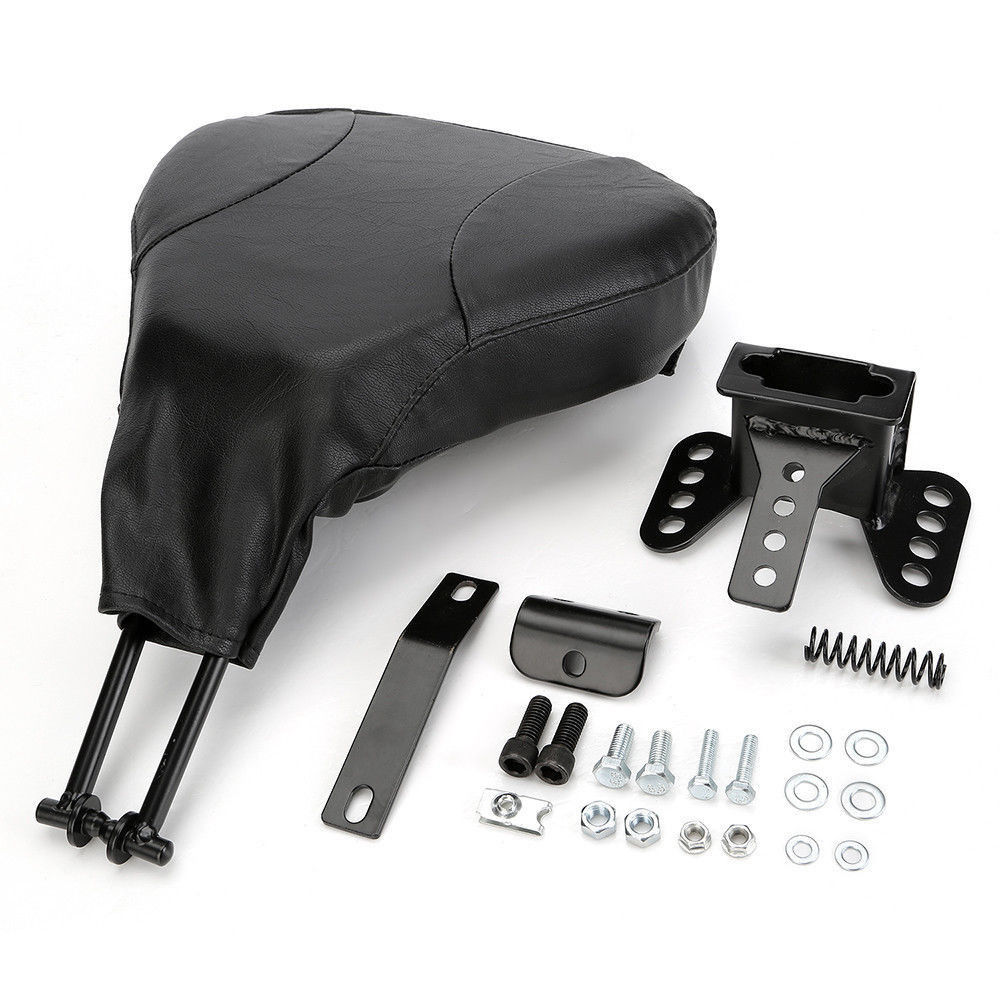 Adjustable Stitched Rider Backrest For Harley Electra Glide Ultra ...