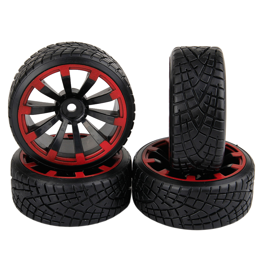 12MM HEX DRIFT Tires & Wheels 3mm offset 1/10 Scale Drifting Car £5.21 ...