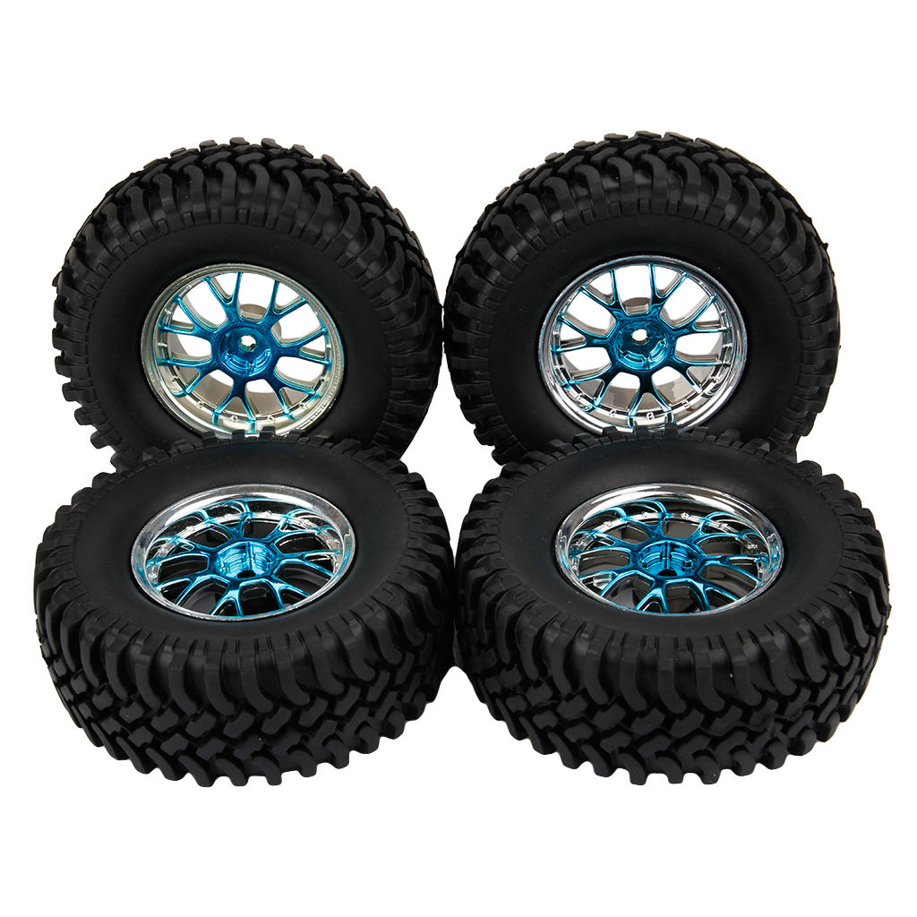 Climbing Buggy RC Tires and Wheels 1/10 scale Y Spoke 100mm Off Road | eBay