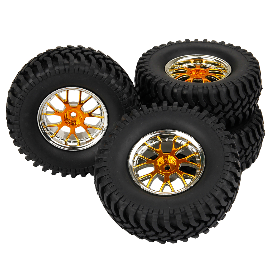 1/10 scale RC Tires and Wheels Climbing Buggy 100mm Off Road Y Spoke