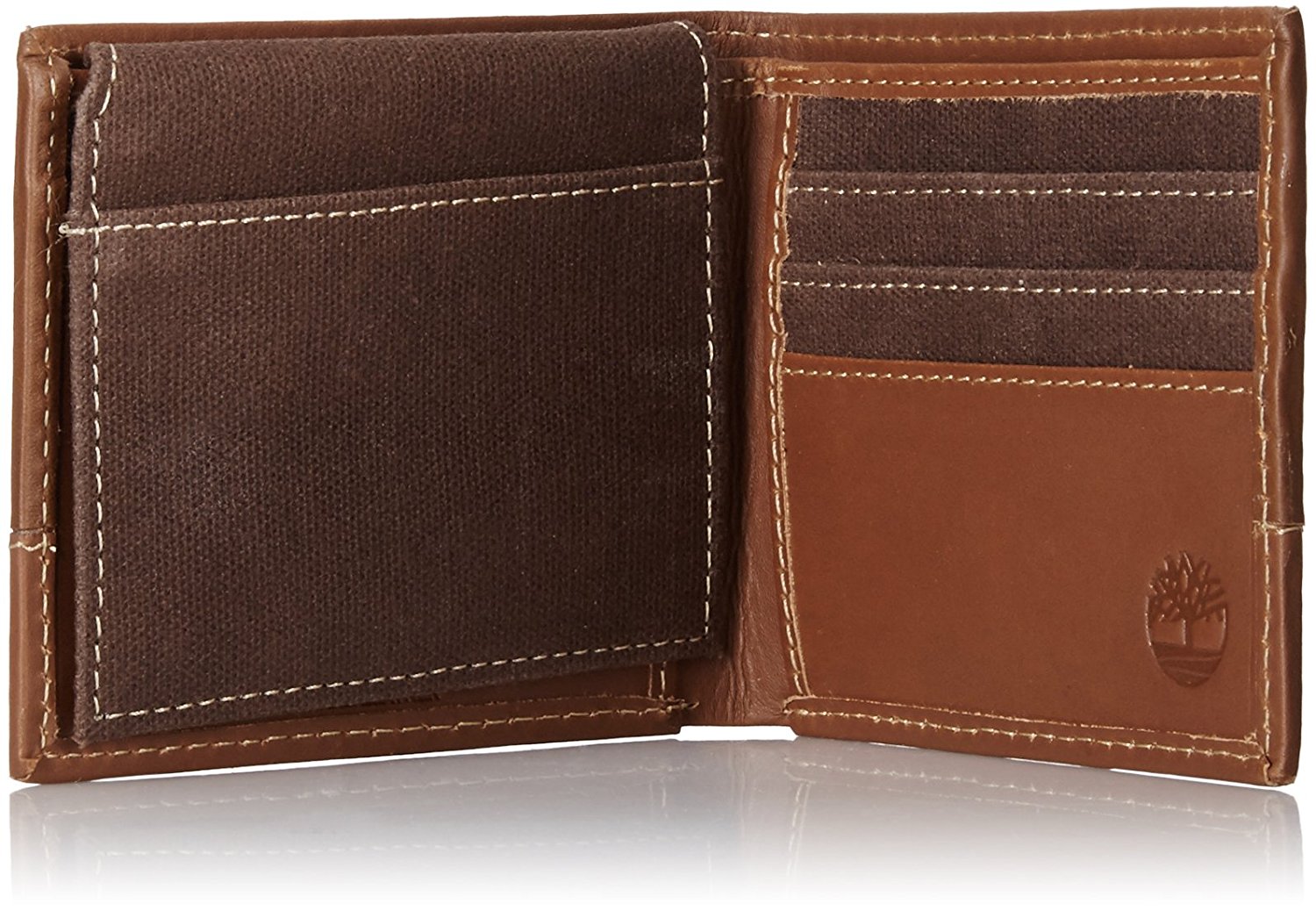 Timberland Men's Canvas ' Leather Trifold Wallet | Paul Smith