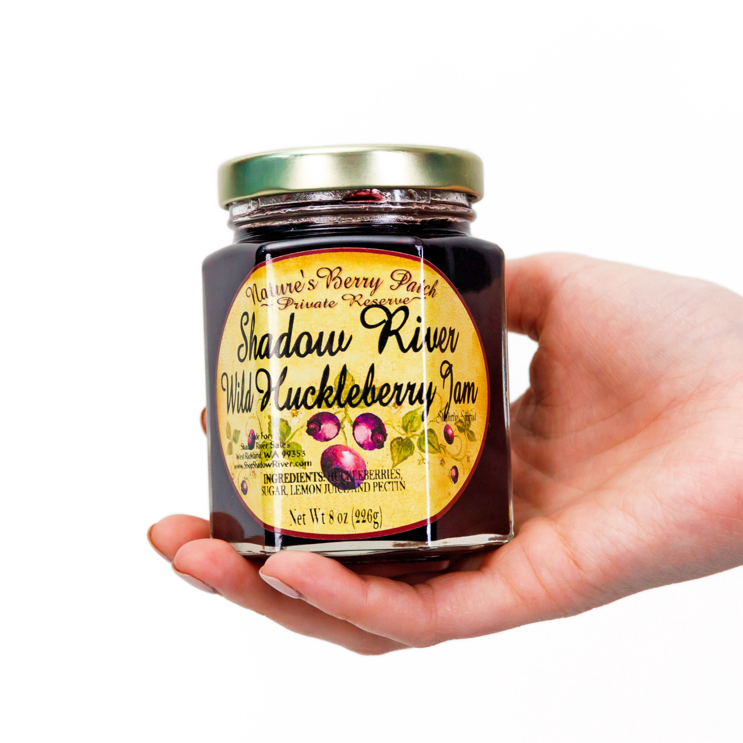Shadow River Wild Huckleberry Gourmet Jam 8 Oz Jar for sale online | eBay