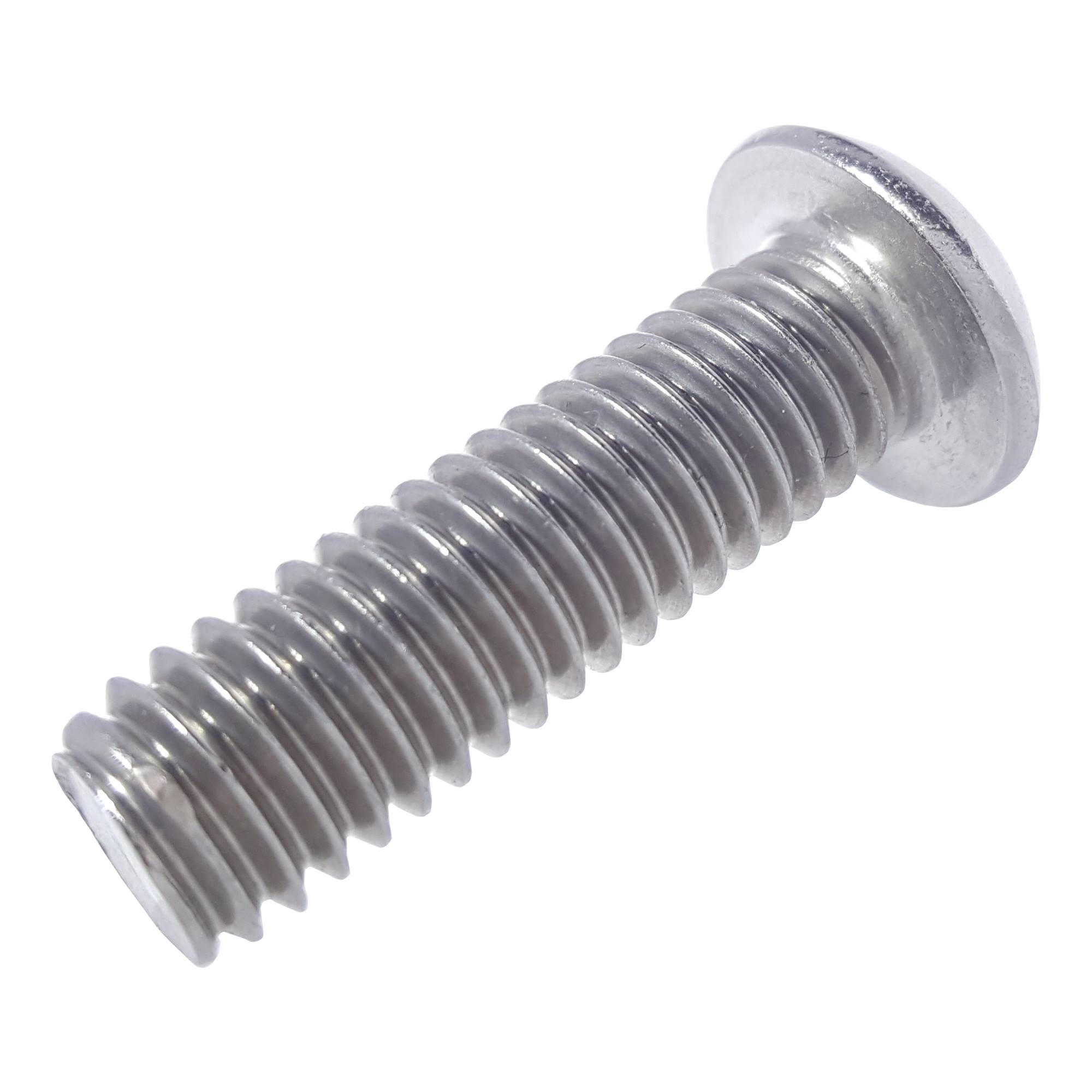 1-72 Button Head Socket Cap Screws, Allen Hex Drive Stainless Steel 18 ...