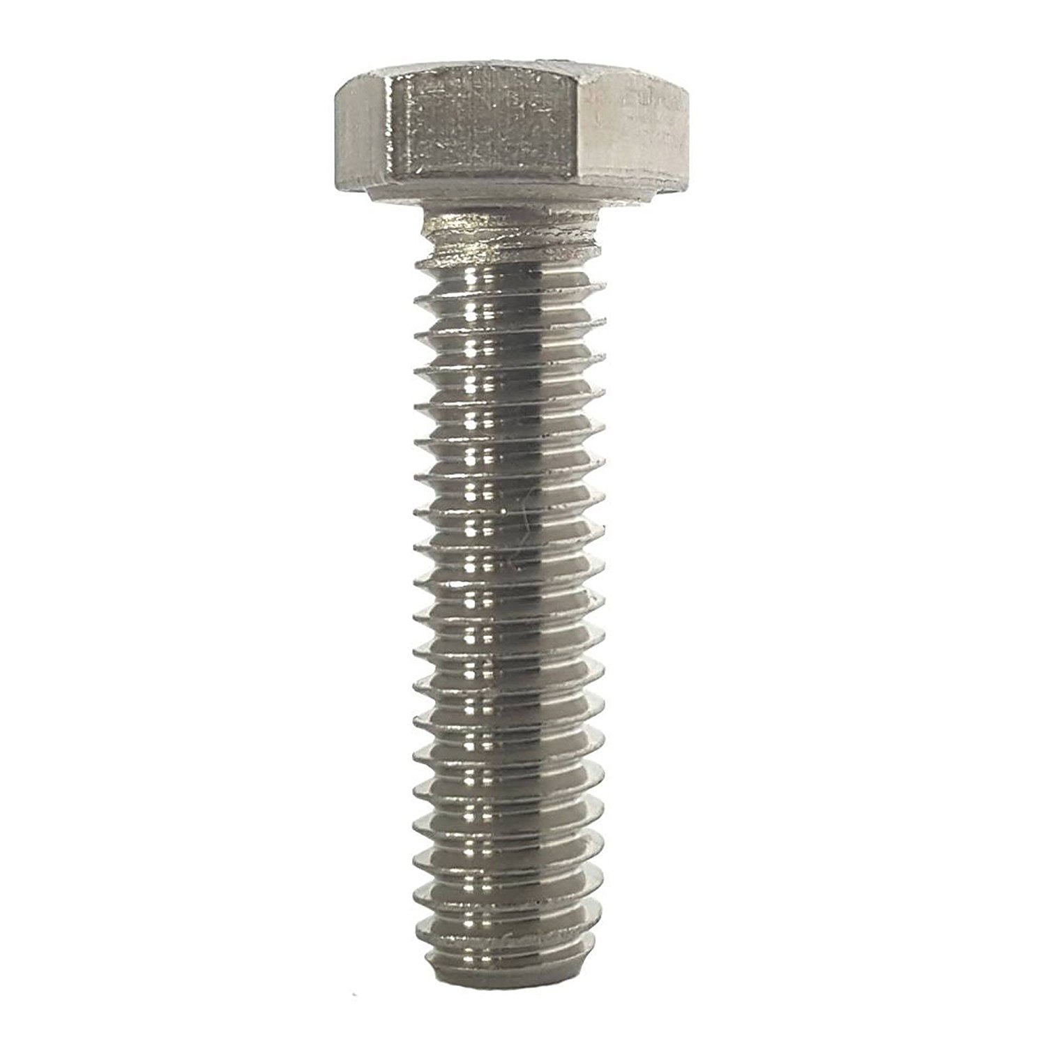 10 24 Hex Head Machine Screws Bolts Stainless Steel All Lengths And