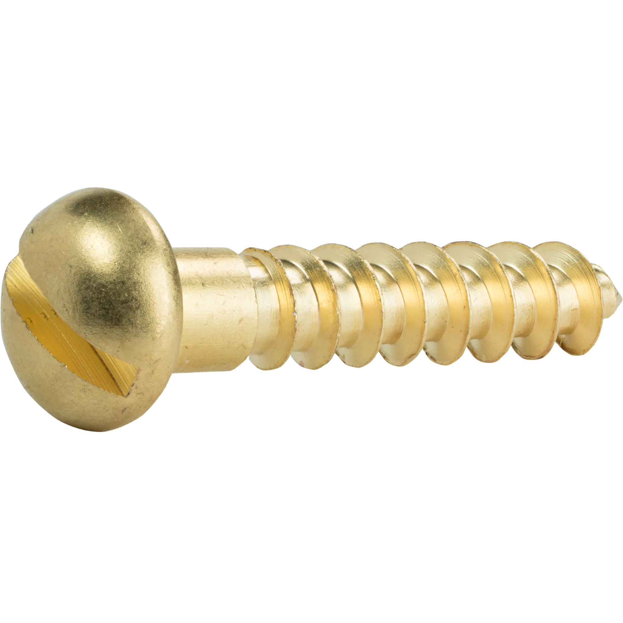 9 Round Head Slotted Drive Wood Screws Solid Brass All Lengths In 9 Round Head Slotted Drive Wood Screws Solid Brass All Lengths In