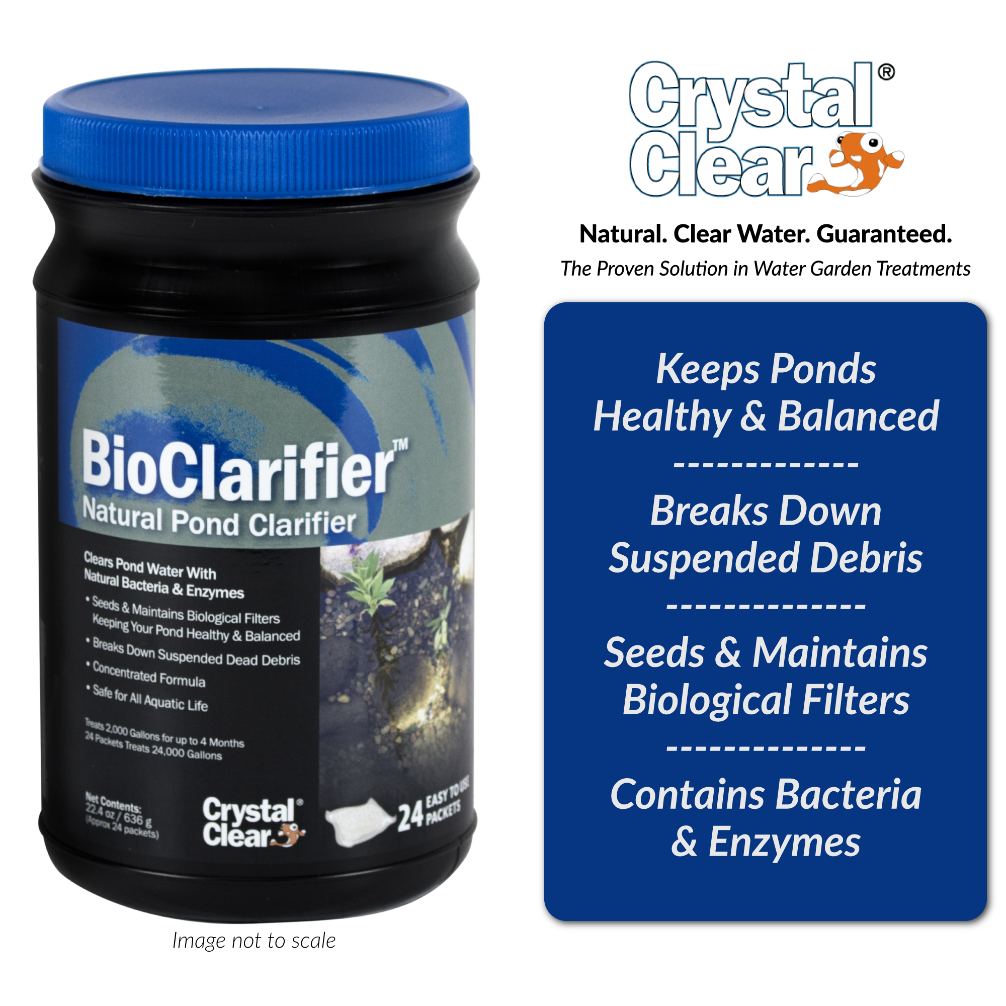 CrystalClear Biological Clarifier 24 Packets 2day Delivery for sale ...